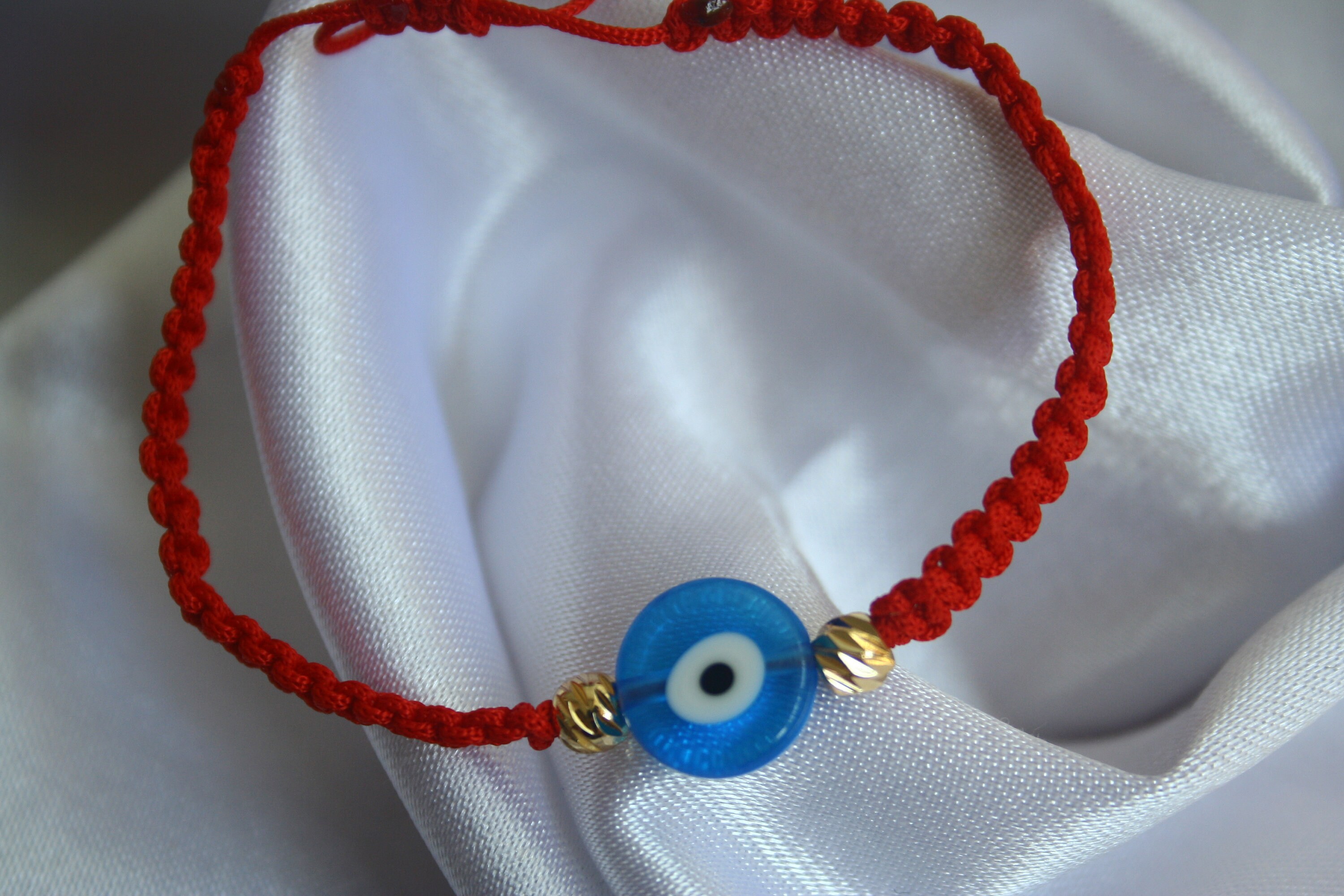 Red String Evil Eye Bracelet Red String Bracelet for - Etsy
