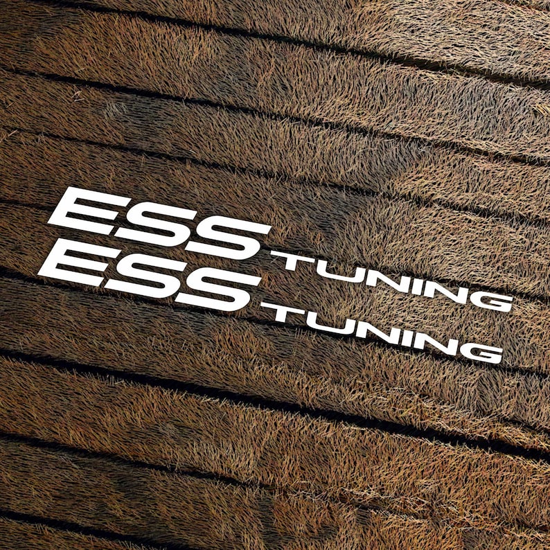 ESS Tuning Stickers Die Cut Vinyl Aufkleber Pegatinas Autocollants ...