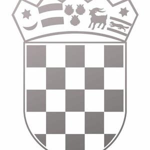 Croatia Crest Sticker Decal Car Truck Window Bumper Laptop - Etsy