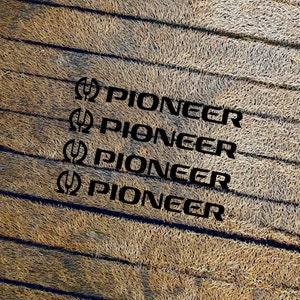 Pioneer Old Logo Stickers Die Cut Vinyl Aufkleber Pegatinas ...