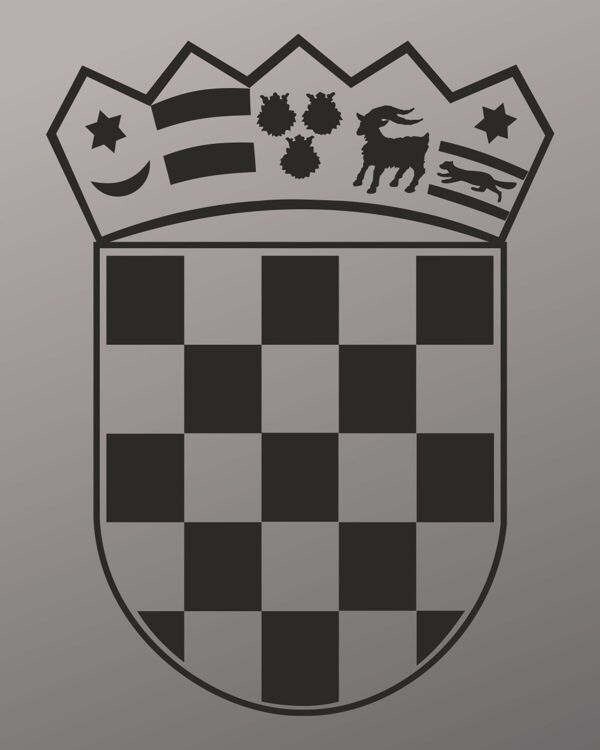 Croatia Crest Sticker Decal Car Truck Window Bumper Laptop - Etsy