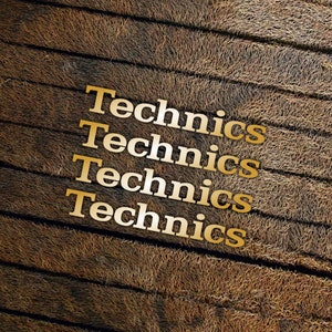 Technics Stickers Die Cut Vinyl Aufkleber Pegatinas Autocollants ...