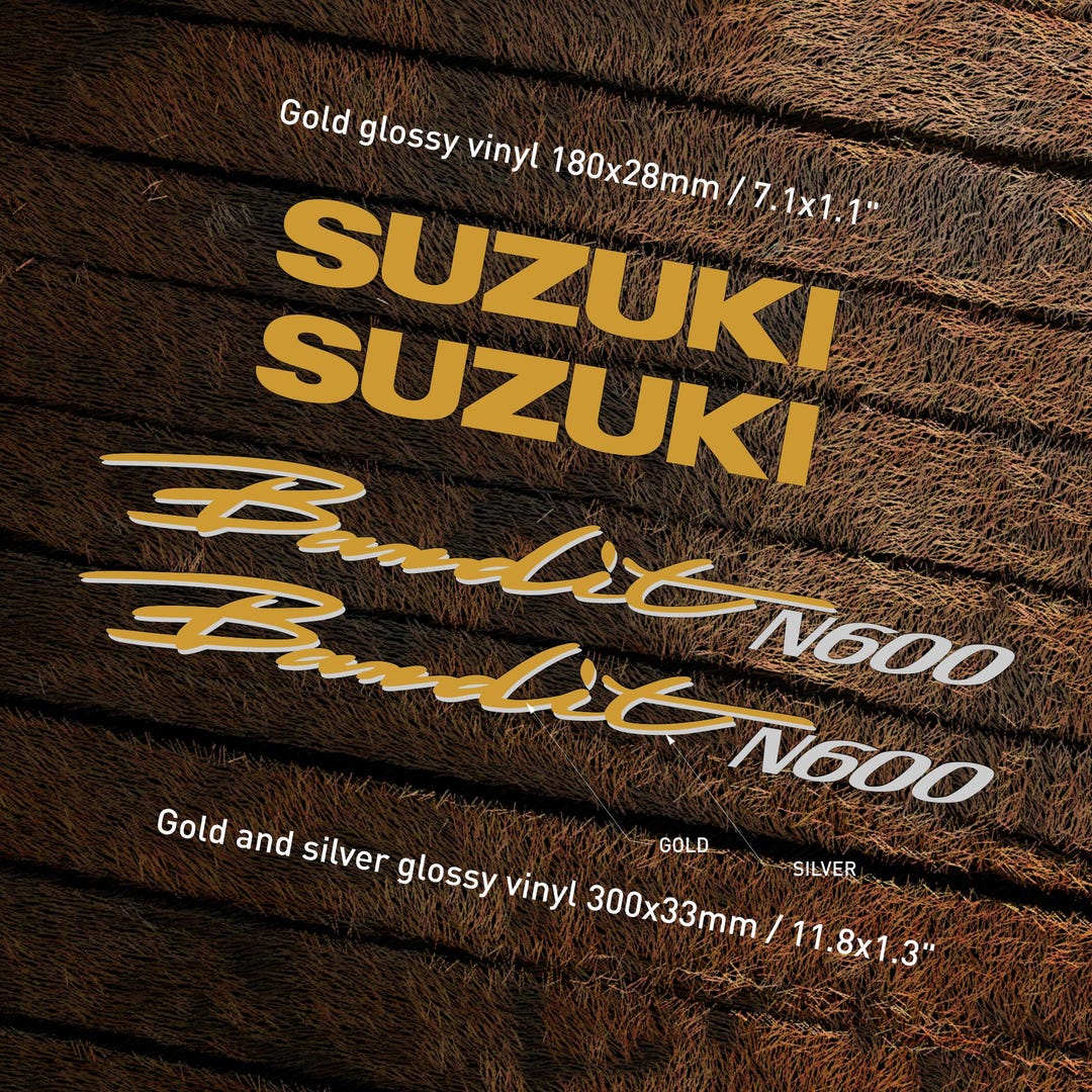 N600 Bandit Replacement Decals Sticker Die Cut Vinyl Aufkleber ...