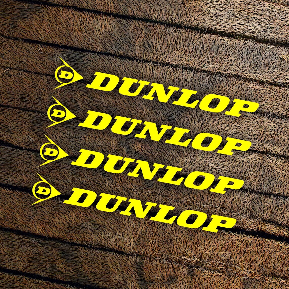 Dunlop Stickers Die Cut Vinyl Aufkleber Pegatinas Autocollants Adesivi ...