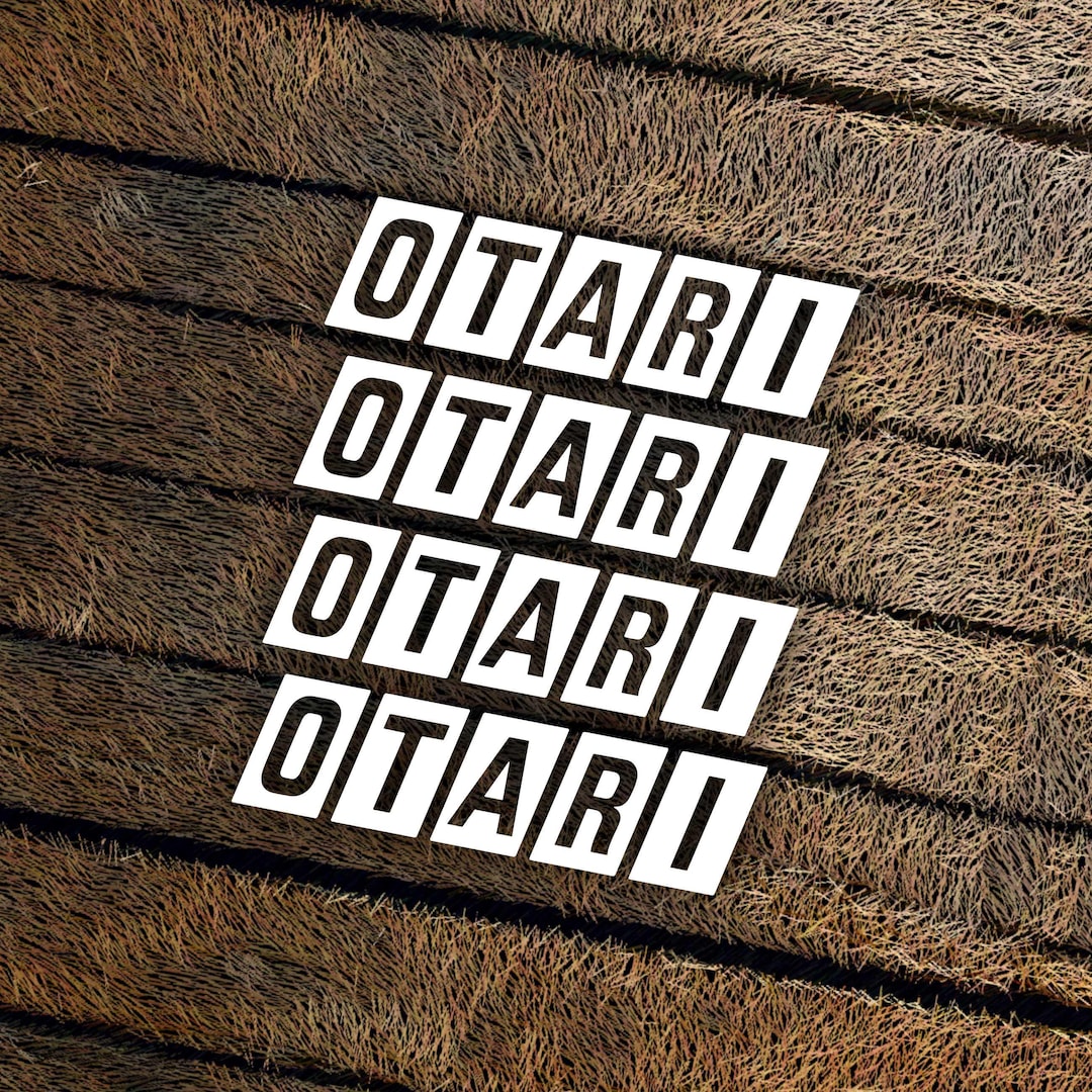 OTARI Stickers Die Cut Vinyl Aufkleber Pegatinas Autocollants Adesivi ...