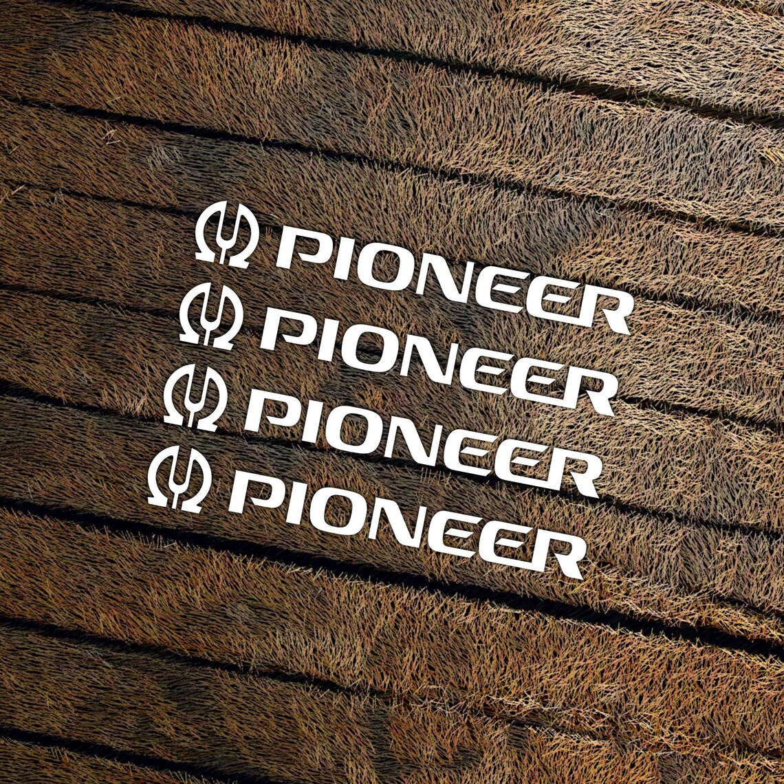 Pioneer Old Logo Stickers Die Cut Vinyl Aufkleber Pegatinas - Etsy