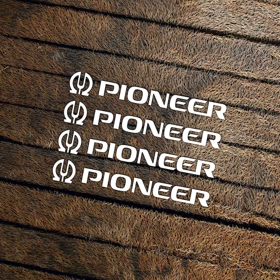 Pioneer Old Logo Stickers Die Cut Vinyl Aufkleber Pegatinas - Etsy