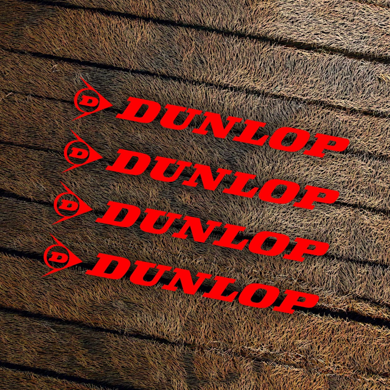 Dunlop Stickers Die Cut Vinyl Aufkleber Pegatinas Autocollants Adesivi ...