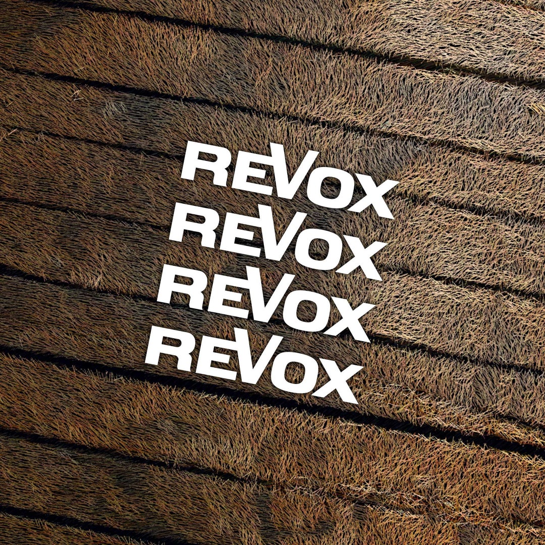 Revox Stickers Die Cut Vinyl Aufkleber Pegatinas Autocollants Adesivi ...