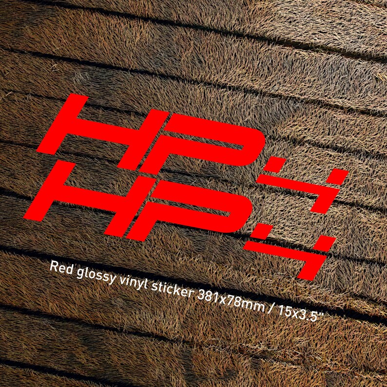 HP4 Sticker Die Cut Vinyl Decals Aufkleber Pegatinas | Etsy