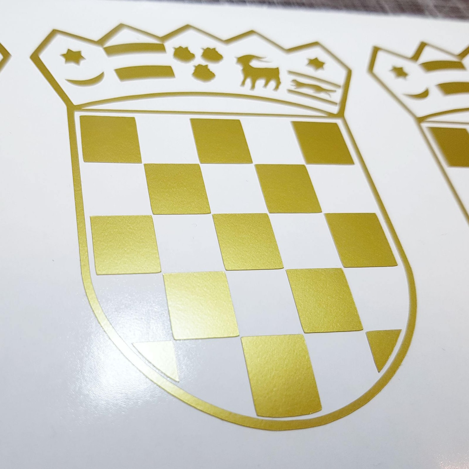 Croatia Crest Sticker Decal Car Truck Window Bumper Laptop - Etsy