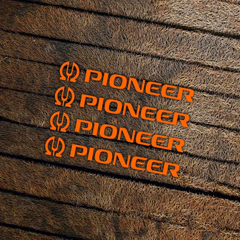 Pioneer Old Logo Stickers Die Cut Vinyl Aufkleber Pegatinas - Etsy