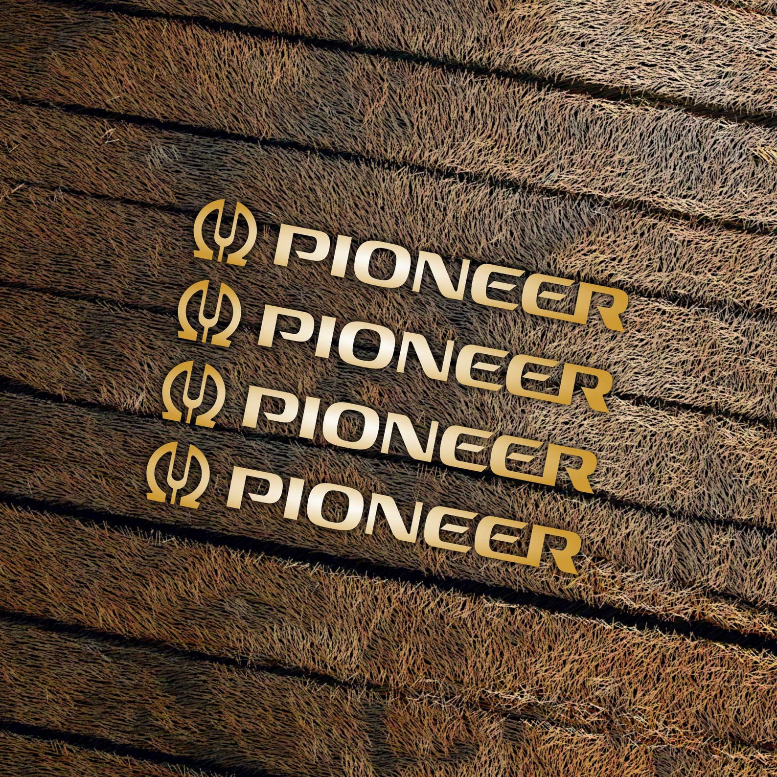Pioneer Old Logo Stickers Die Cut Vinyl Aufkleber Pegatinas ...