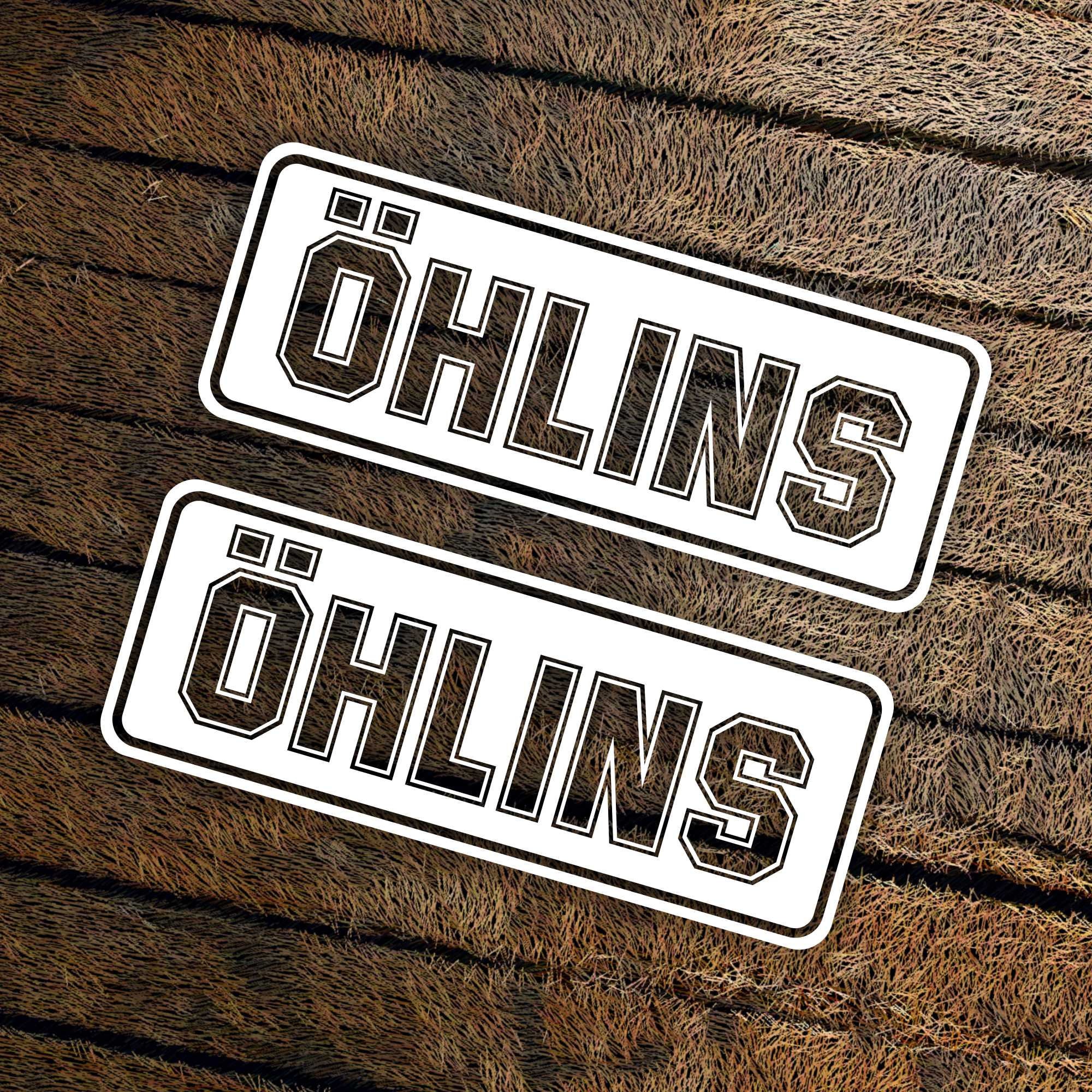 Öhlins Stickers Die Cut Vinyl Aufkleber Pegatinas Autocollants - Etsy ...