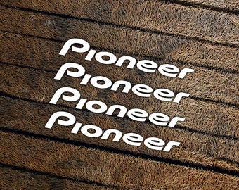 Pioneer Stickers - Etsy