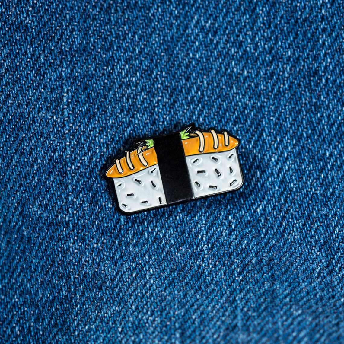 Sushi Soft Enamel Pin - Etsy