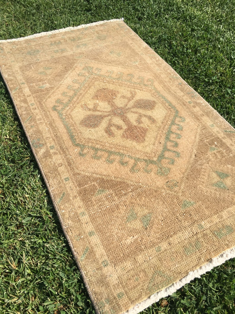Kitchen Mat 1.6x3feet/49 x91cm/Vintage Rug/Turkish | Etsy