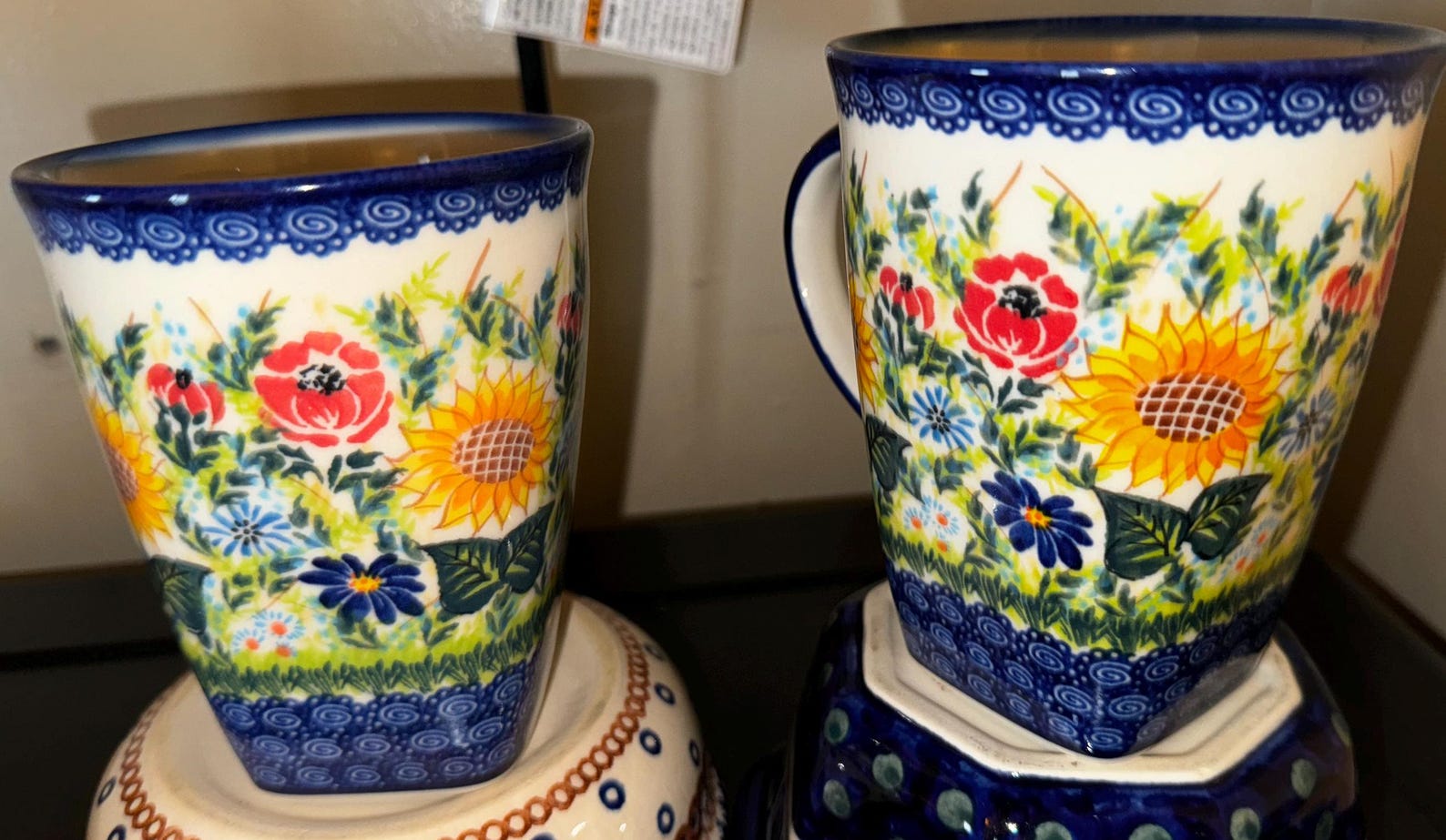 Kalich Polish Pottery Signed "julia D." 18oz Bolesławiec Ceramika ...