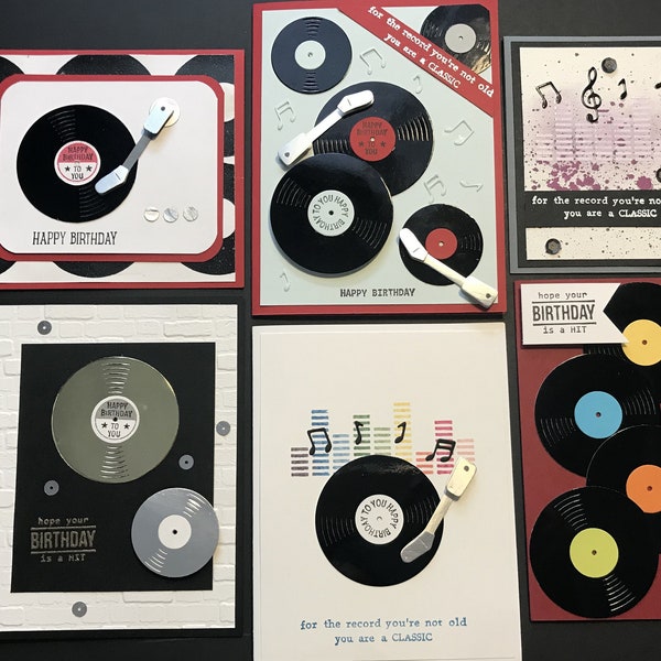 Vinyl Cards - Etsy