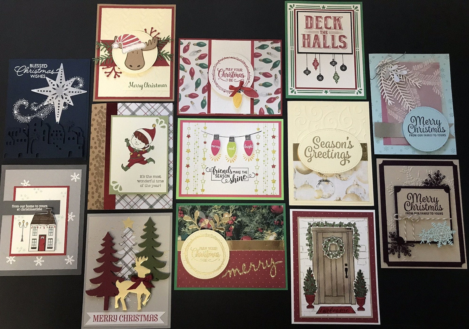 Christmas Cards 4 - Etsy