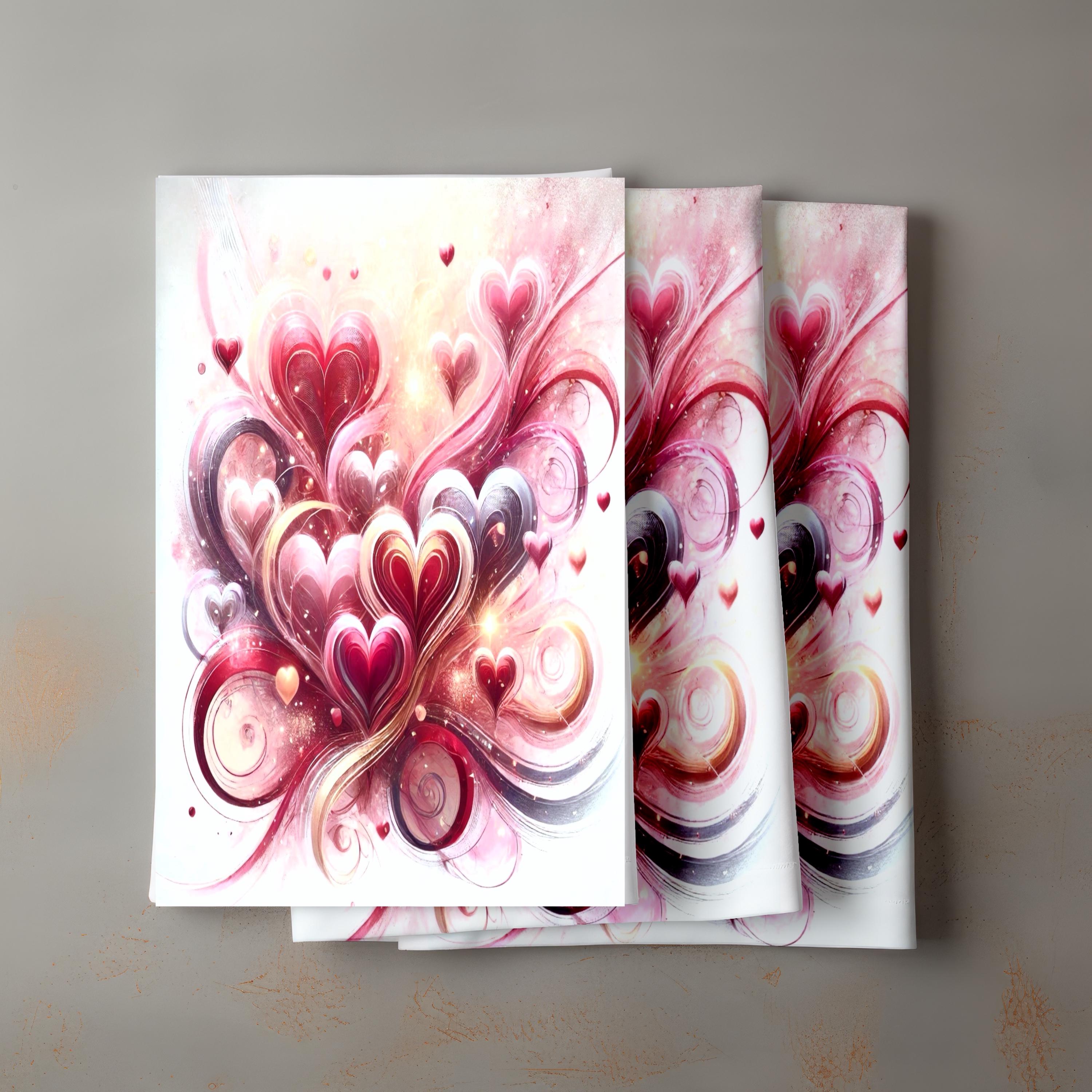 Abstract Heart Digital Image - Etsy