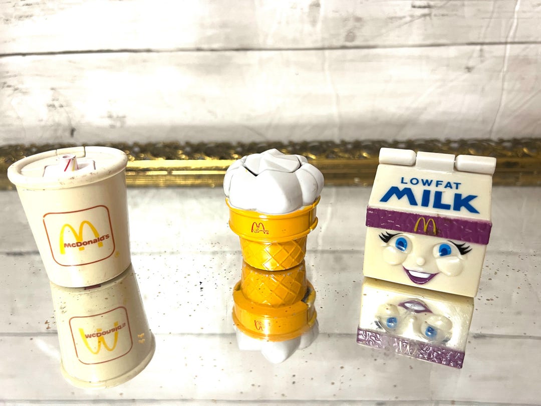 Vintage Transformer Mcdonalds Happy Meal Toys Set of 3 - Stocking ...