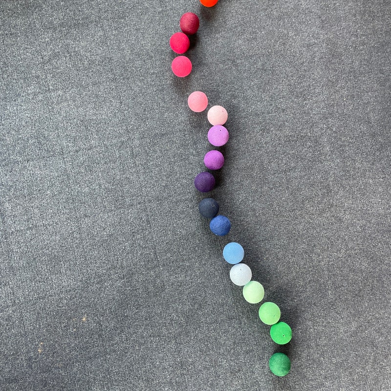 Cotton Balls String Light - Etsy