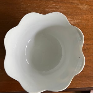 Vintage Art Deco Mepoco Ware Blue and White Circles Candy Dish ...