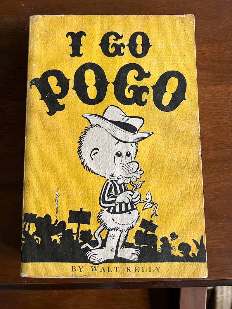 Vintage Pogo the Clown Comic Books I Go Pogo Walt Kelly - Etsy