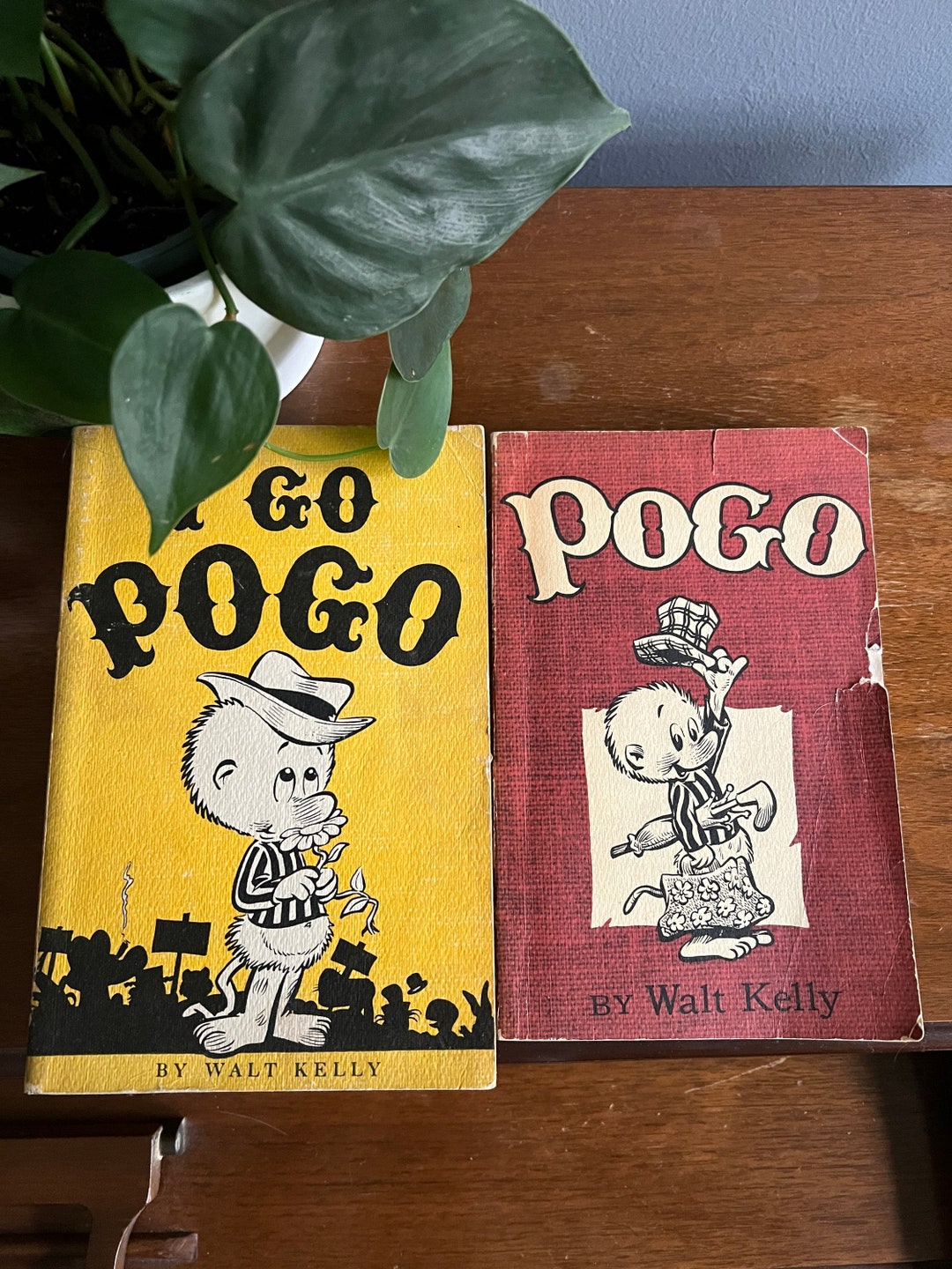 Vintage Pogo the Clown Comic Books I Go Pogo Walt Kelly - Etsy