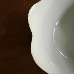 Vintage Art Deco Mepoco Ware Blue and White Circles Candy Dish ...