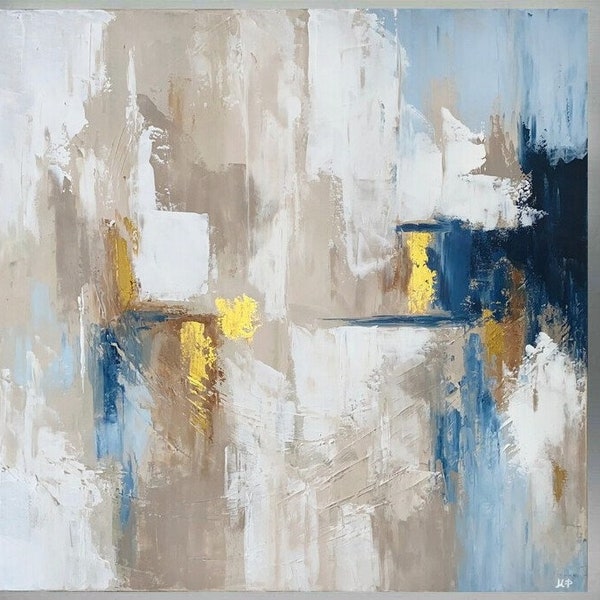 Tableau Abstrait - Etsy