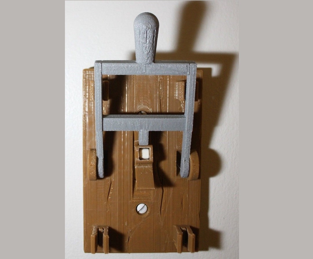 Brown Frankenstein Knife Light Switch Cover Flip Handle - Etsy