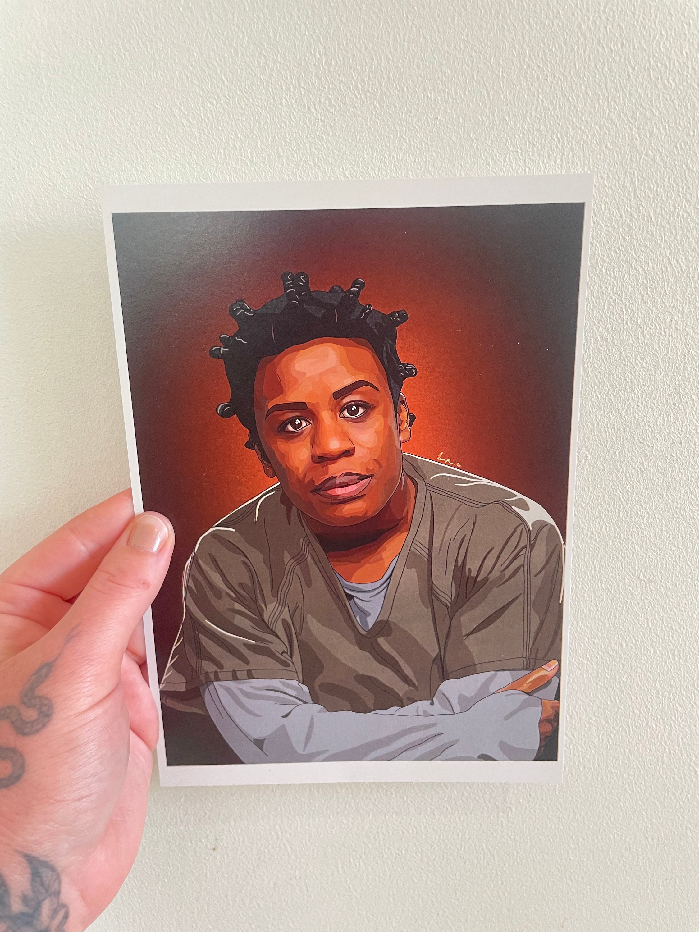 Suzanne Warren / Crazy Eyes / Uzo Aduba / OITNB Print - Etsy