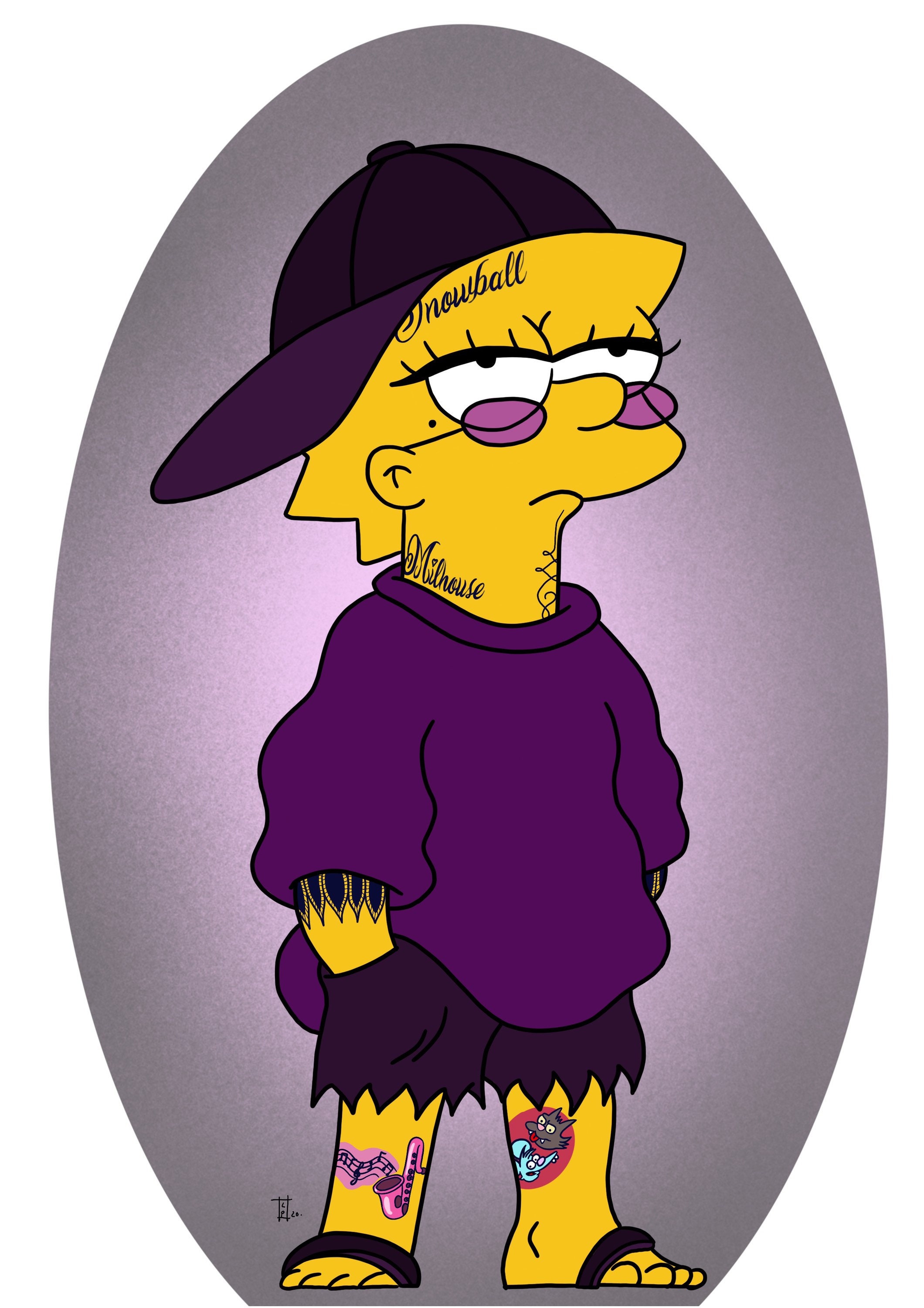 Hipster Lisa Simpson Lisa Travels Back To 1923 In New 'The Simpsons'