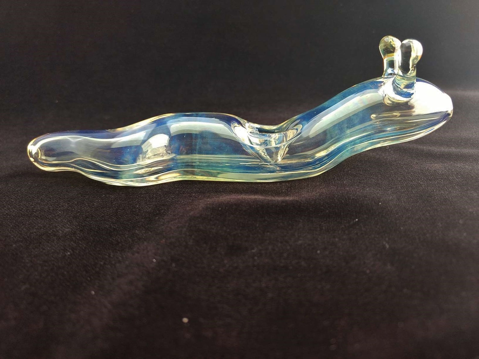Glass Slug Pipe Color Changing Unique Glass Art | Etsy