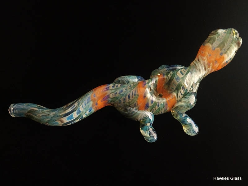 Glass Gecko Pipe