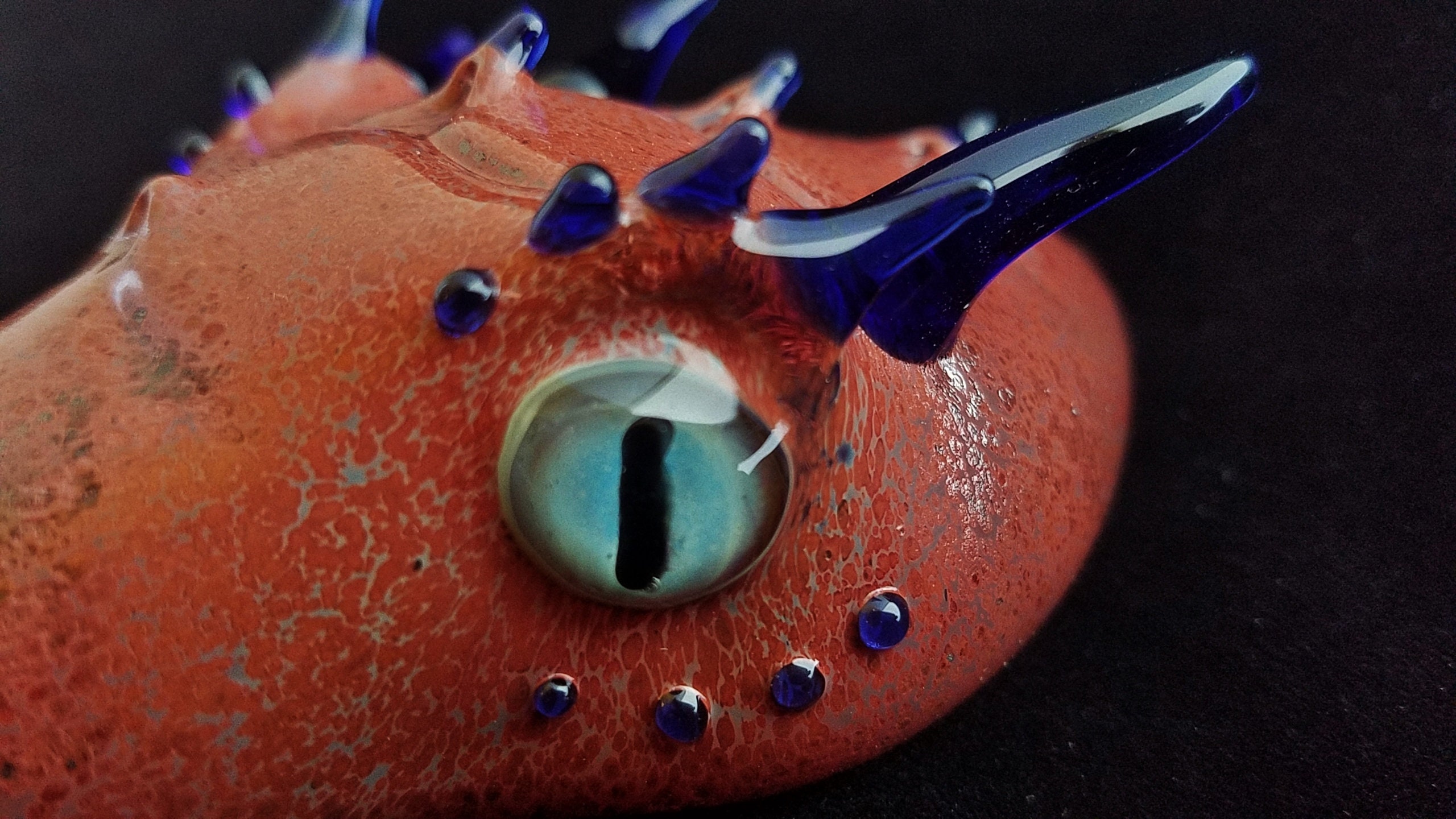 Glass Dragon Head Pipe | Hand Blown, Unique Tobacco Pipe | Stealthy ...