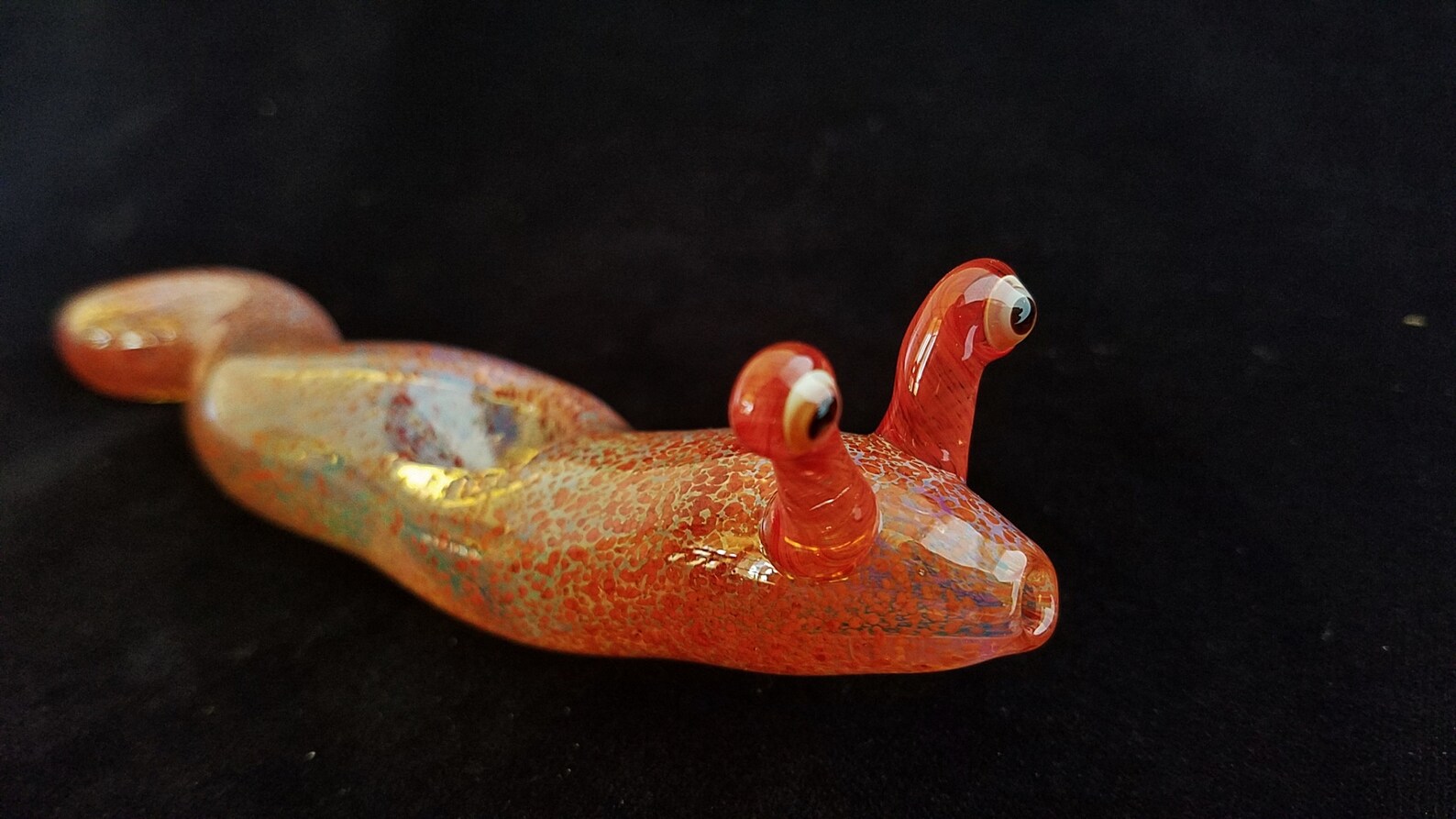 Glass Slug Pipe red Version Color Changing Unique Glass - Etsy