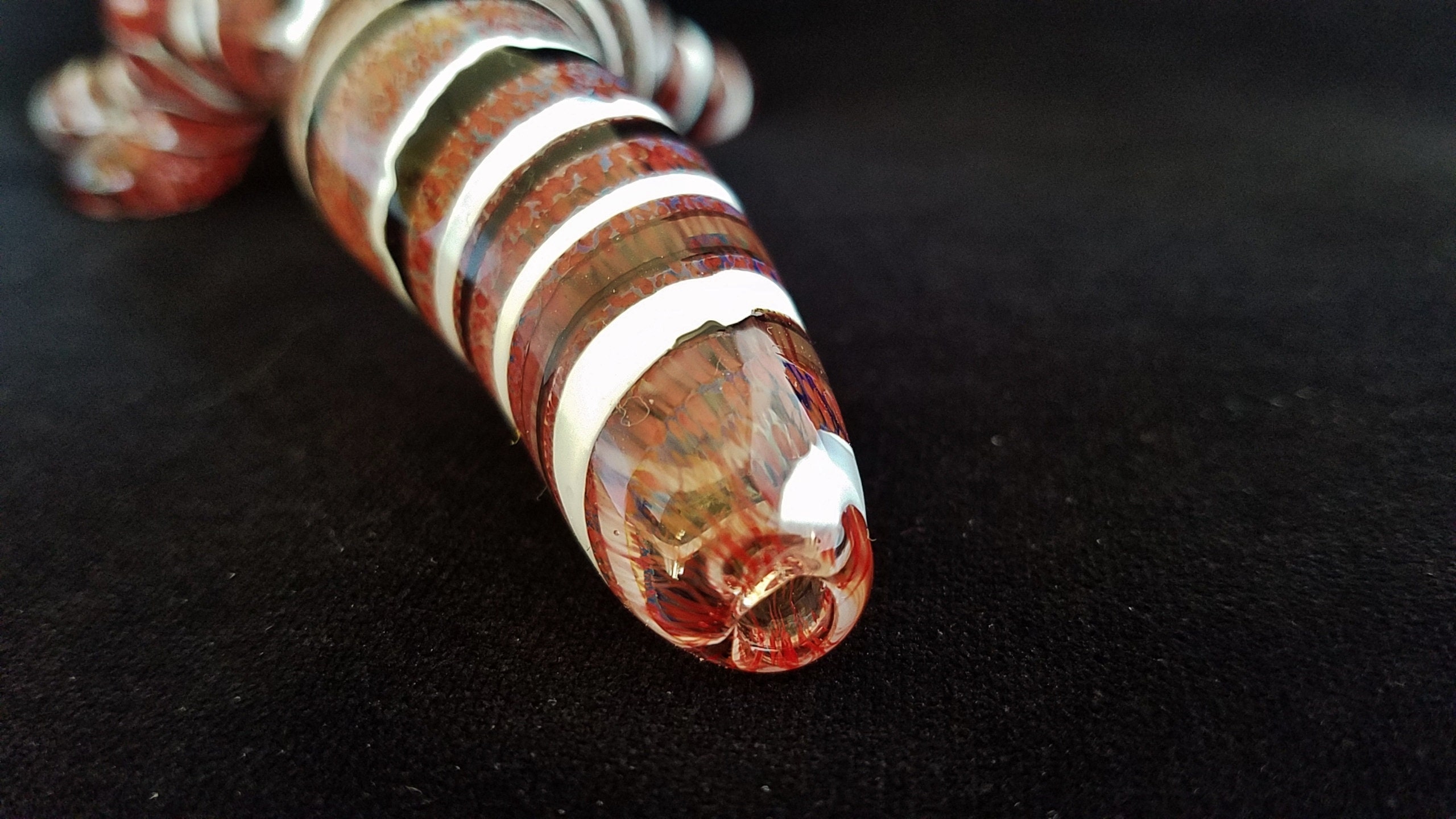 Glass Lizard Pipe | UV Glow | Color Changing | Unique Glass Art | Quick ...