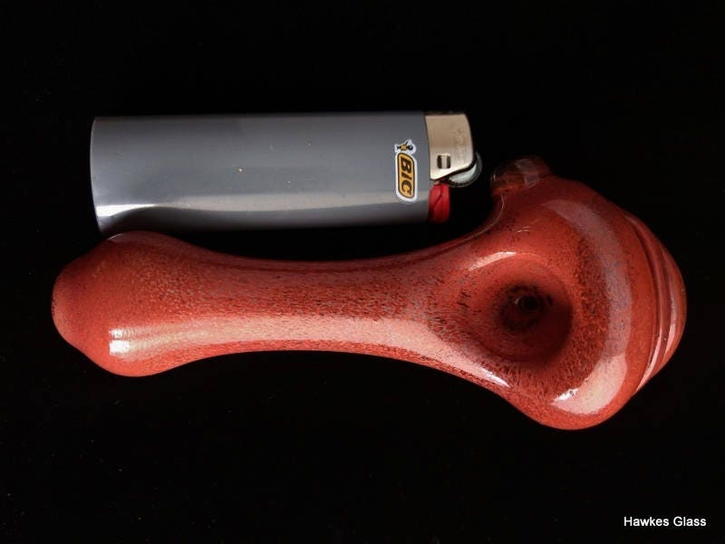 Detailed Glass Eye Pipe Red Eye Glass Pipe Glass Smoking Pipe Tobacco Pipes Glass Art Heady