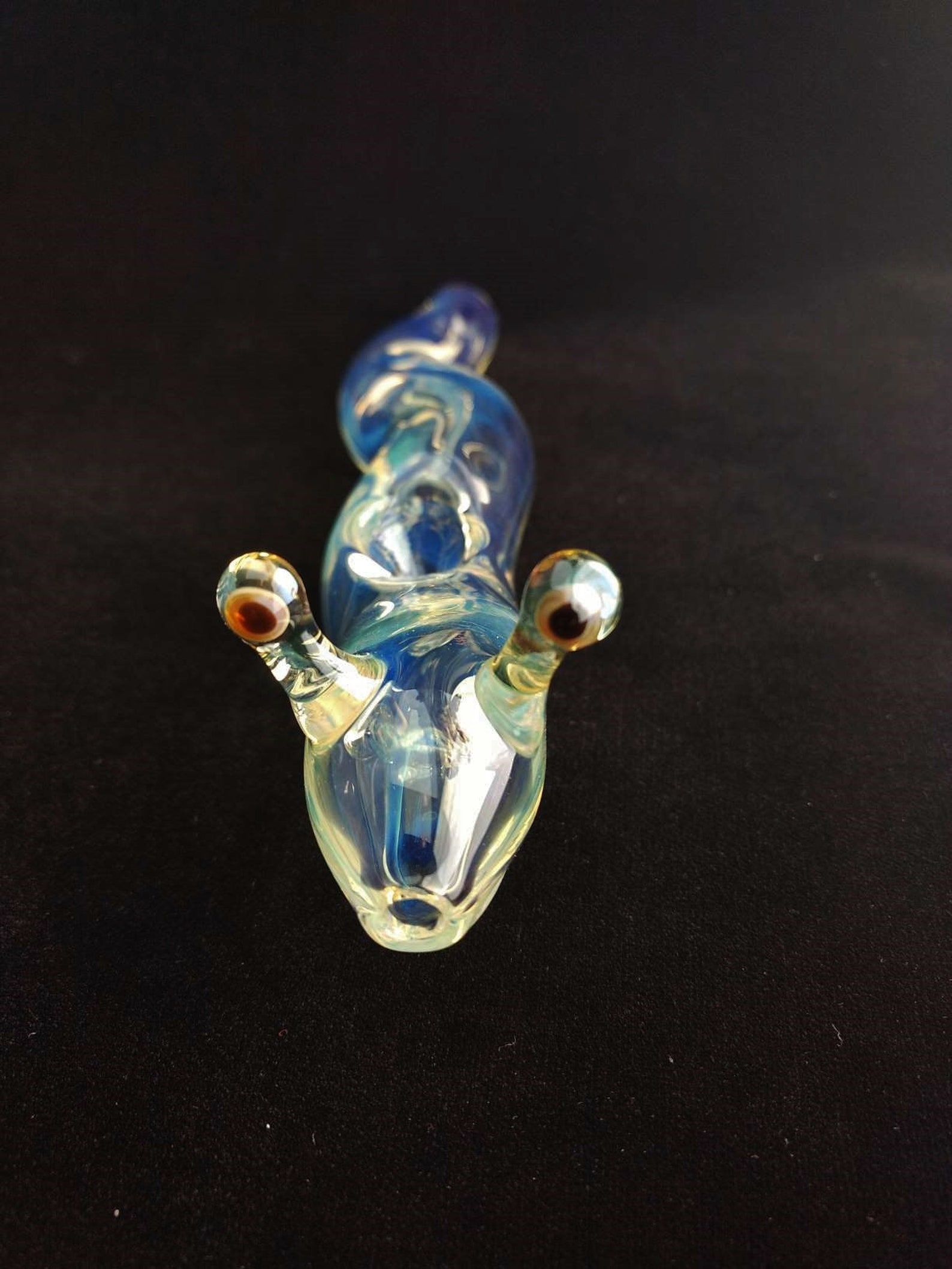 Glass Slug Pipe Color Changing Unique Glass Art | Etsy