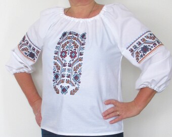 Country Style Blouse - Etsy