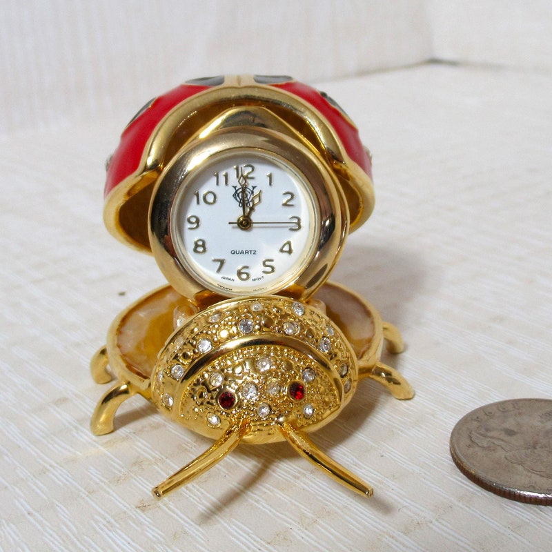 Ladybug Clock - Etsy