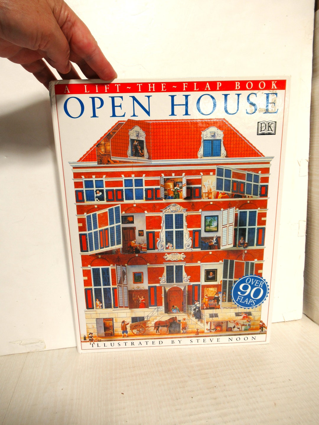Book Open House Illustrated by Steve Noon 1996 Lift the Flap Book - Etsy