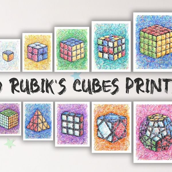 Rubiks Cube - Etsy