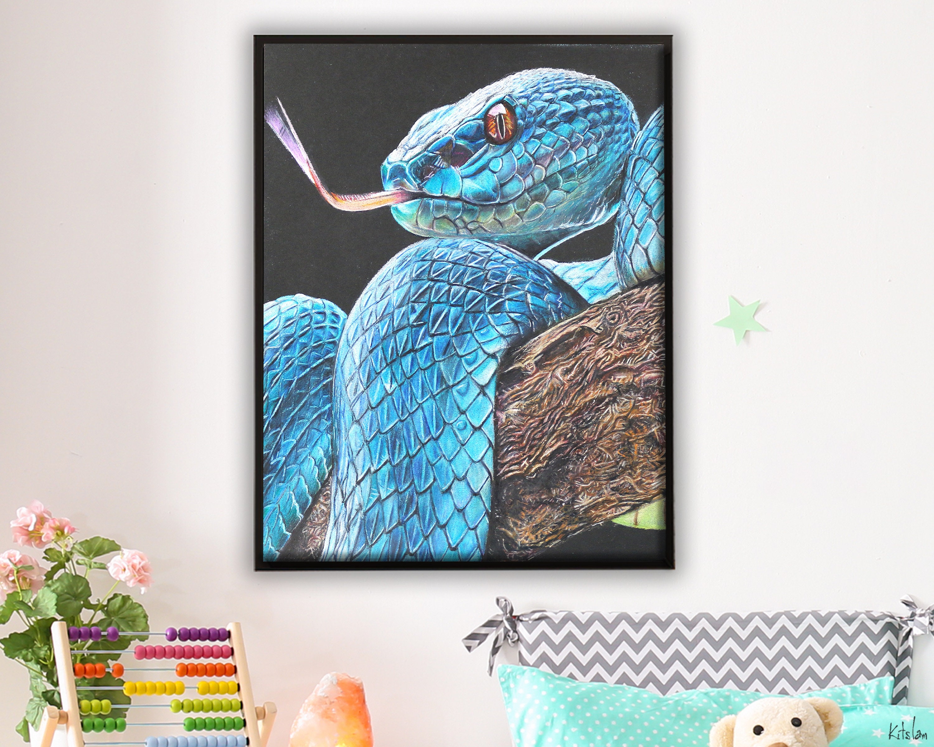 How To Draw A Viper Snake Step By Step