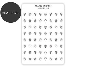 Travel Stickers Location - Etsy