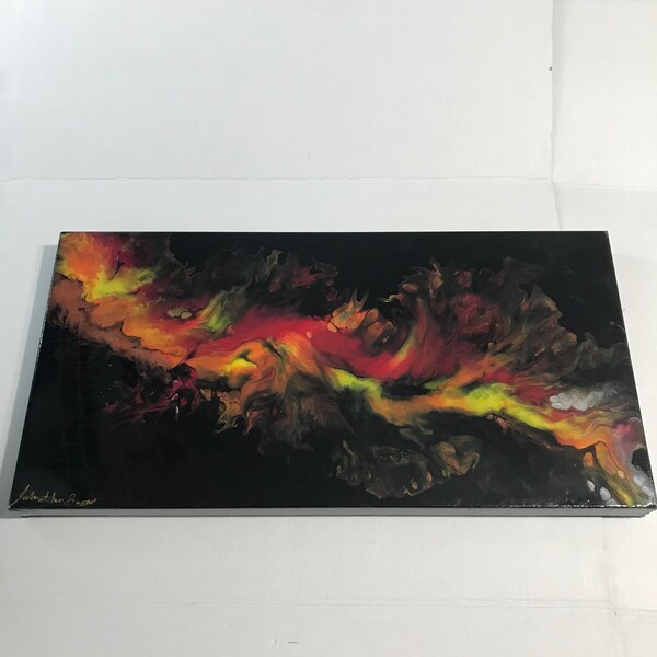 Acrylic Fluid Art - Etsy