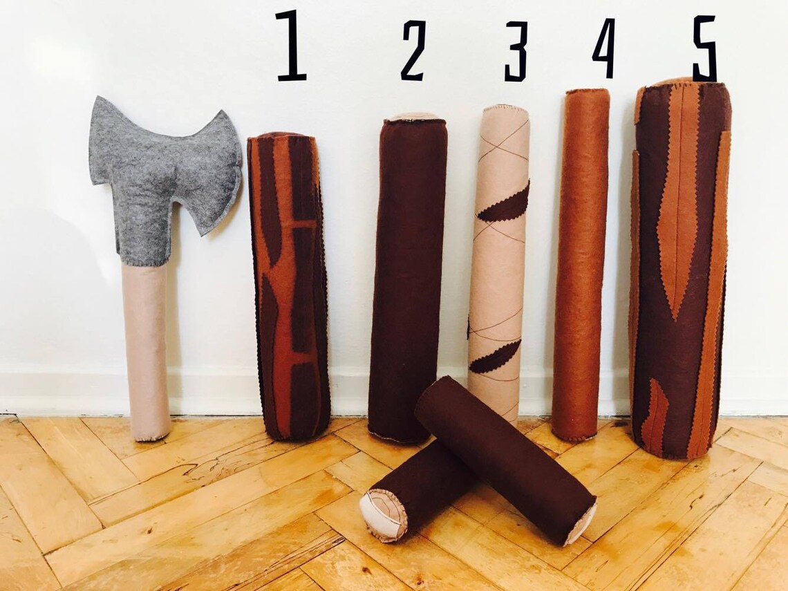 Felt Campfire Tools Felt Axe Felt Woods Felt Toys Felt - Etsy